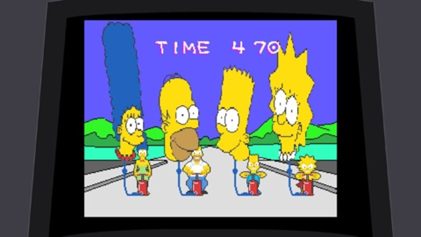 The Simpsons Arcade Game - Screenshots