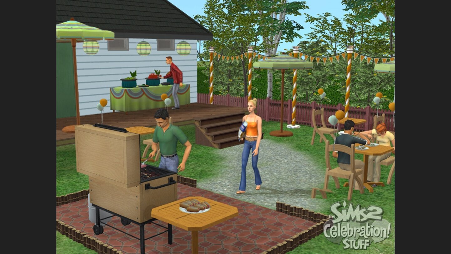 Die Sims 2 Party Accessoires