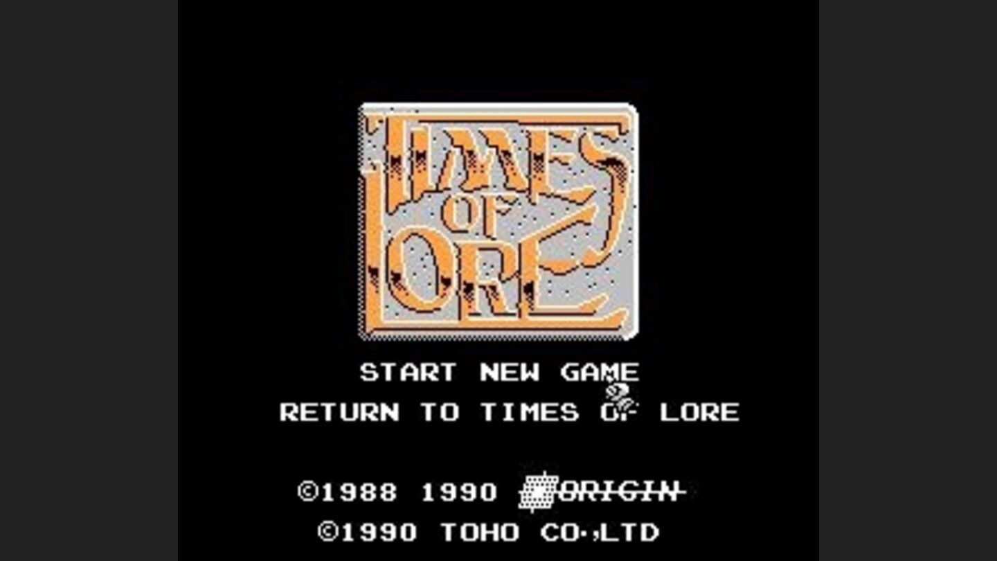 Times of Lore NES