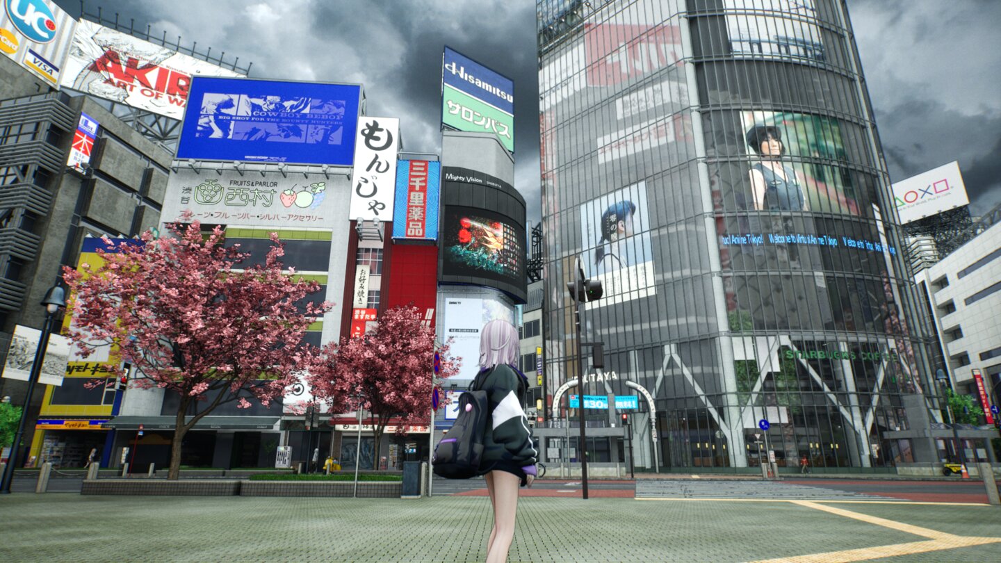 Tokio im knallbunten Anime-Stil - Screenshots aus der UE5-Demo