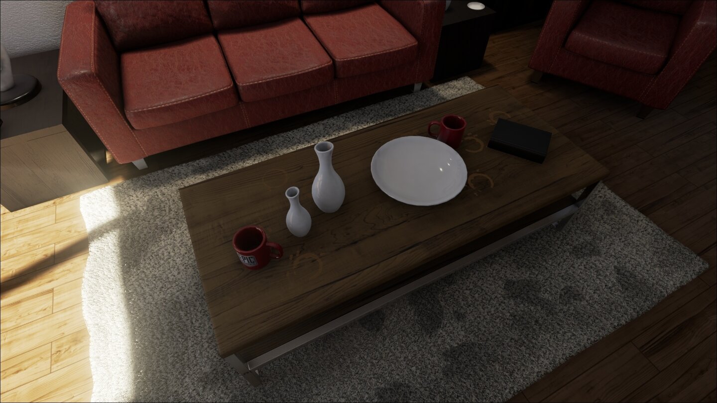 Unreal Engine 4 Realistic Rendering Demo - Screenshots