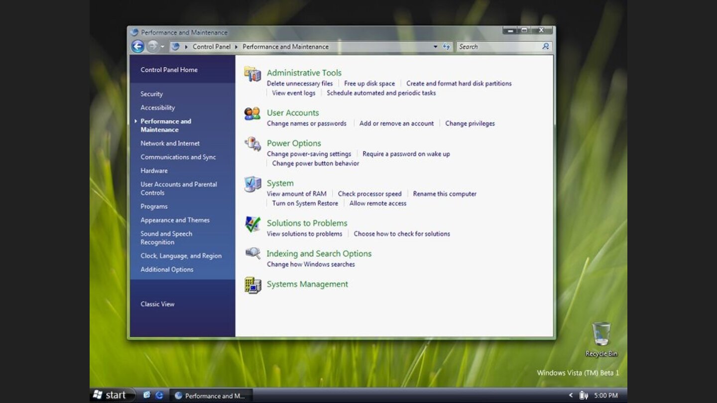 Windows Vista Beta 1