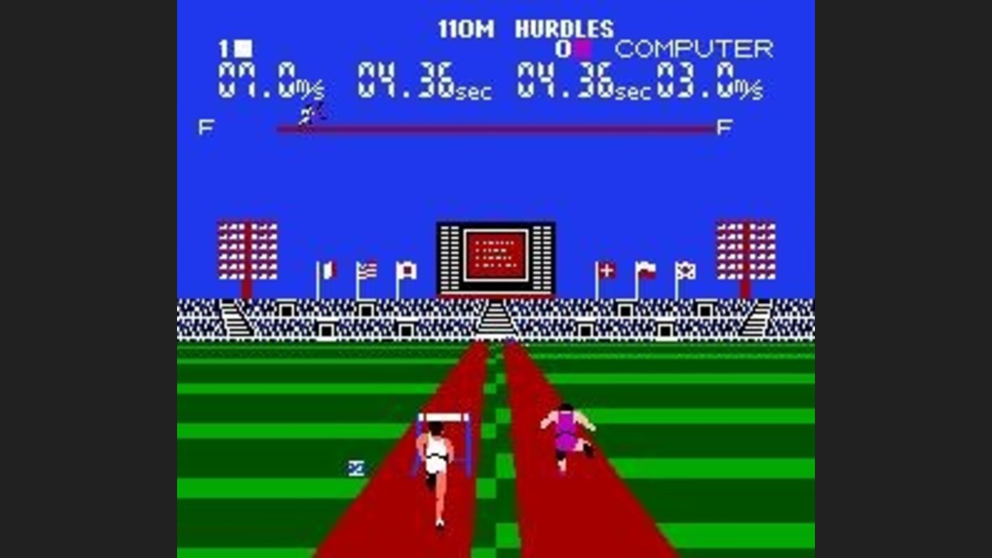 World Class Track Meet NES