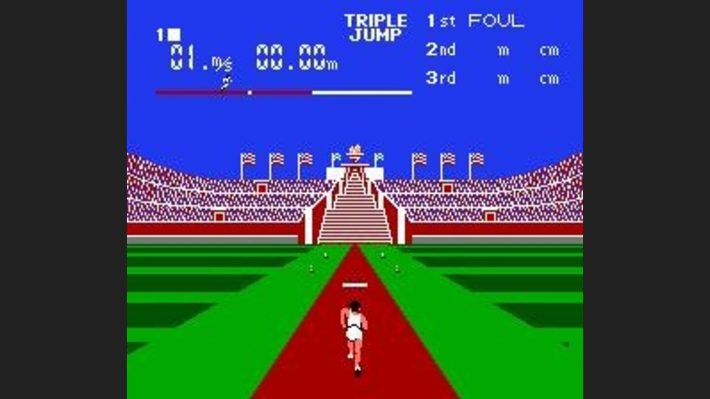 World Class Track Meet NES