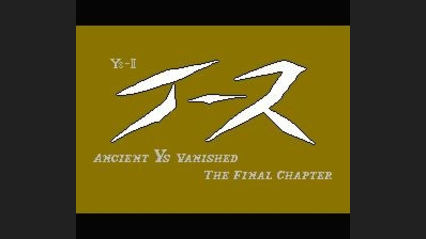 Ys II: Ancient Ys Vanished: The Final Chapter NES
