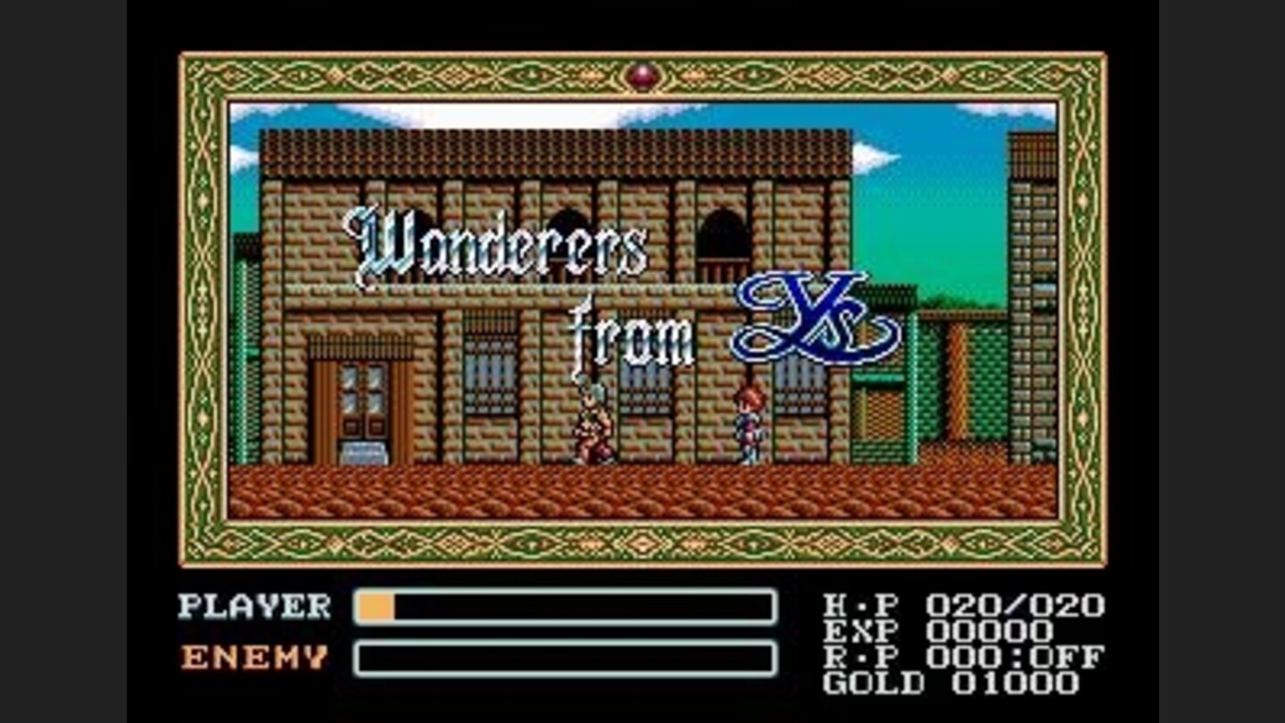 Ys III: Wanderers from Ys Sega Mega Drive
