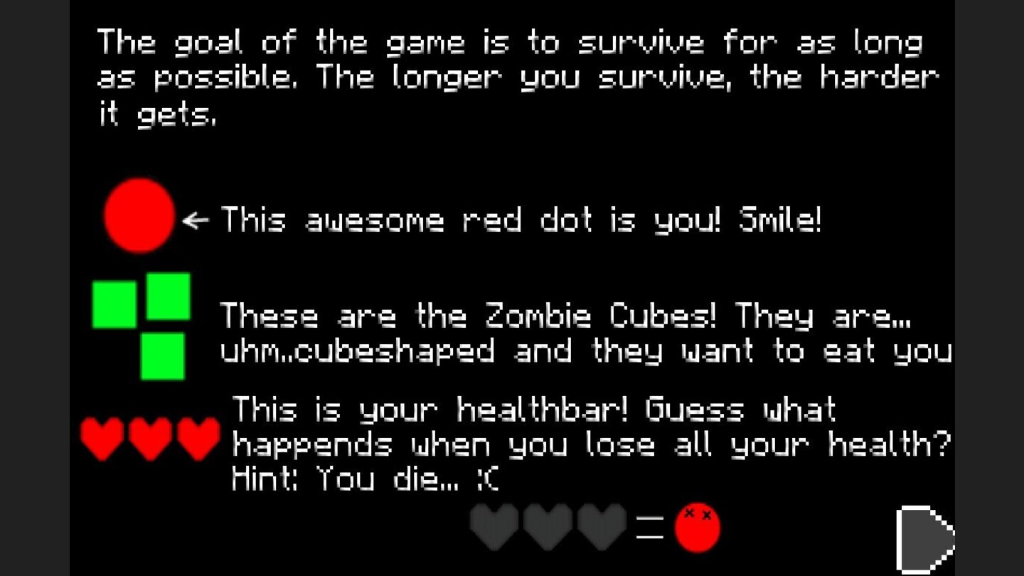 Zombie Cubes - Screenshots