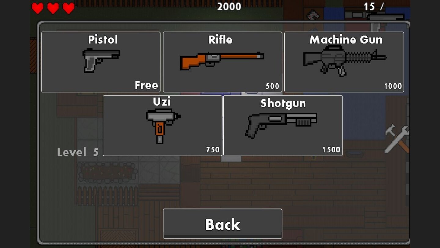 Zombie Cubes - Screenshots