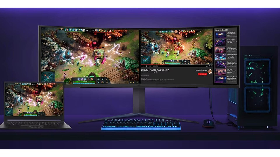 Riesiger Ultrawide Monitor günstiger als je zuvor - Dieses 49 Zoll ...