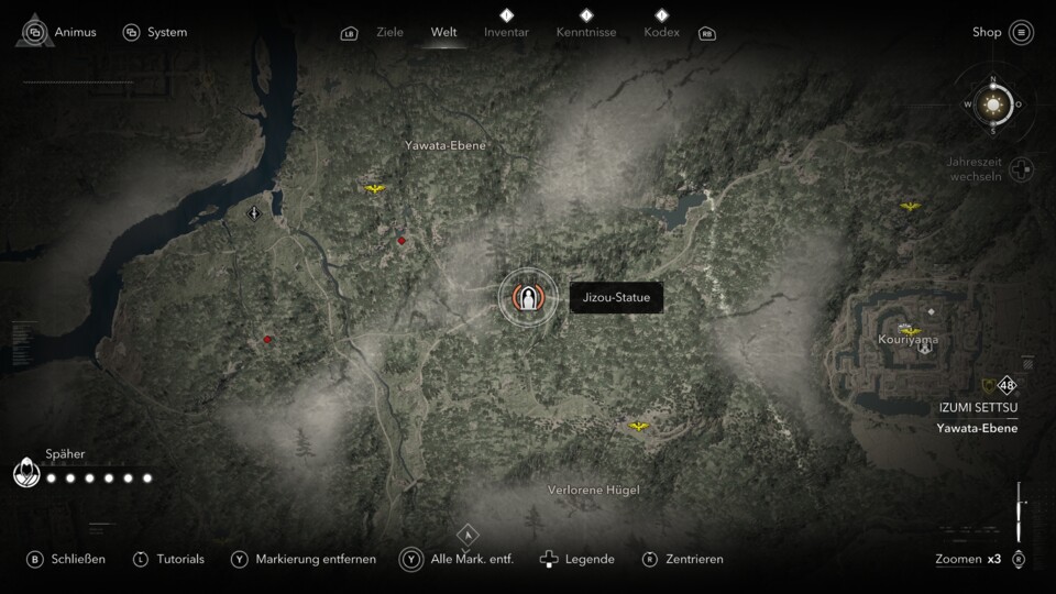 Assassin's Creed Shadows: Alle 69 Fundorte der Jizou-Statuen