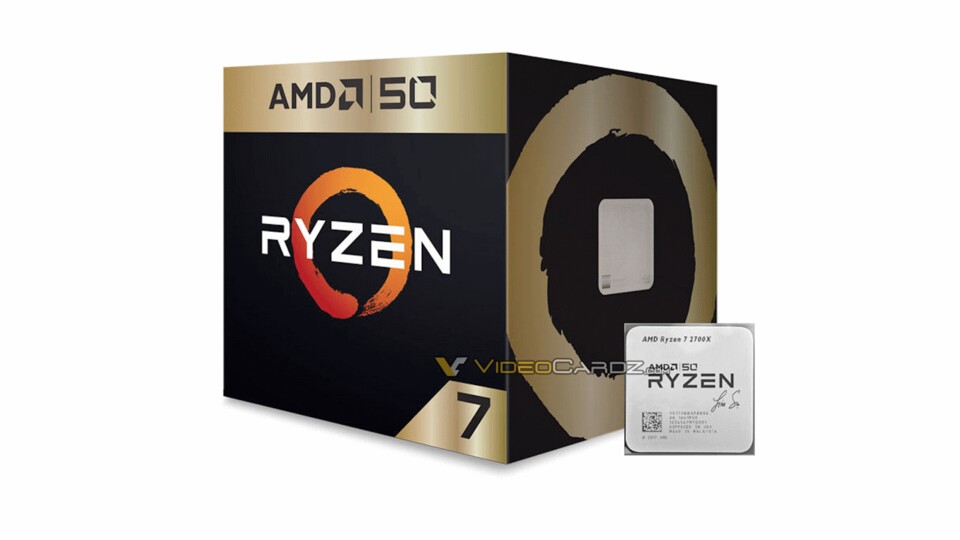 50 Jahre AMD - Rote Radeon VII und signierter Ryzen 7 2700X