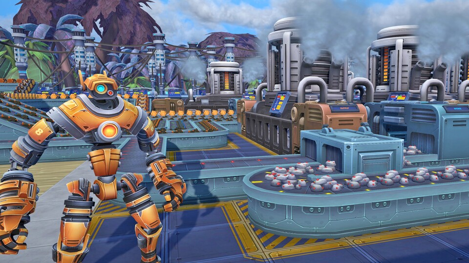 Foundry ist ein Aufbauspiel, das von den besten kopiert