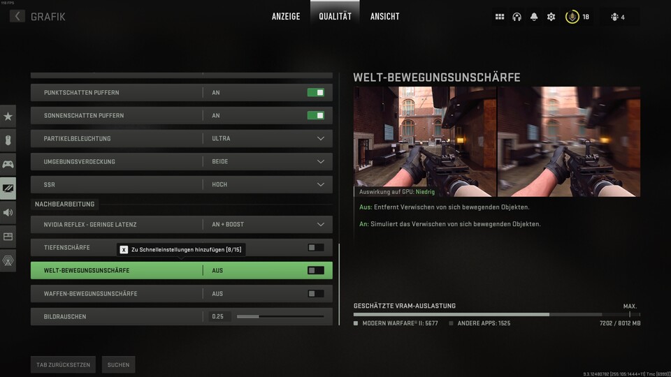 CoD MW 2 Beta: Die wichtigsten PC-Settings und Grafikeinstellungen