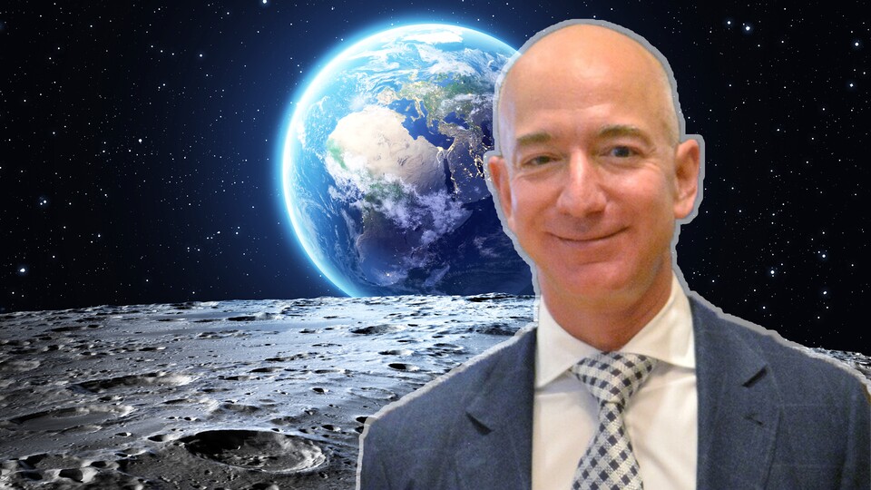Jeff Bezos versteht Menschen nicht, die angesichts der Zukunft ...