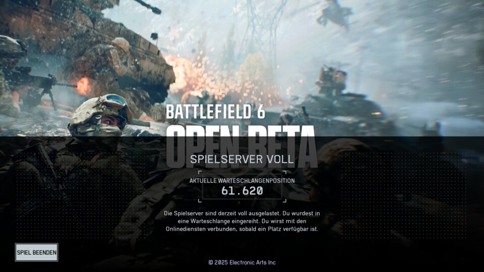 Server-Down: Große Internet-Störung betrifft auch Multiplayer von BF6