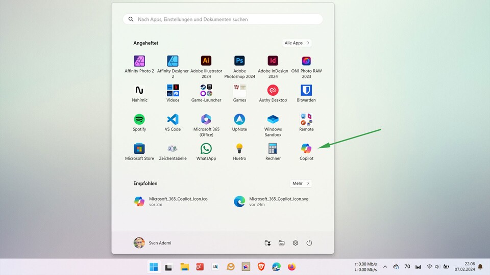 Windows 11: Copilot aktivieren - so geht's