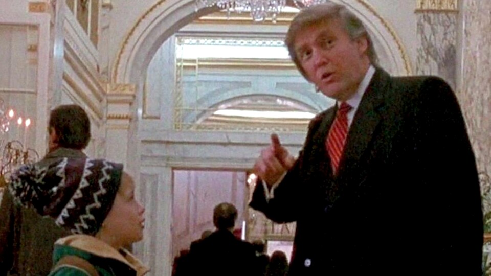 Donald Trumps Cameo in Kevin allein in New York ist legendär - 33 Jahre ...