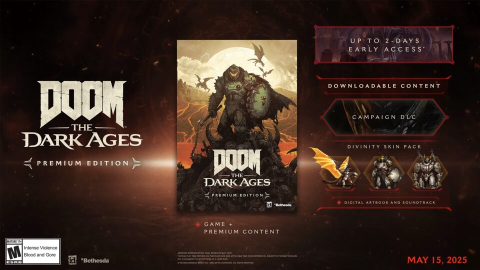 Doom: The Dark Ages kostet auf Steam mindestens 80 Euro, Infos zu Game ...