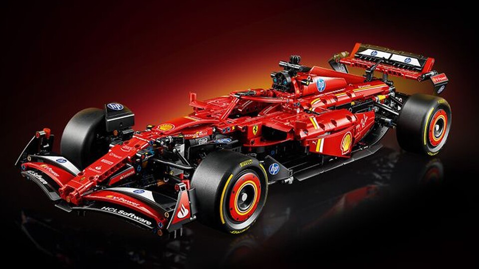 Der LEGO Technic Ferrari kann gegen diesen Formel 1-Renner einpacken ...