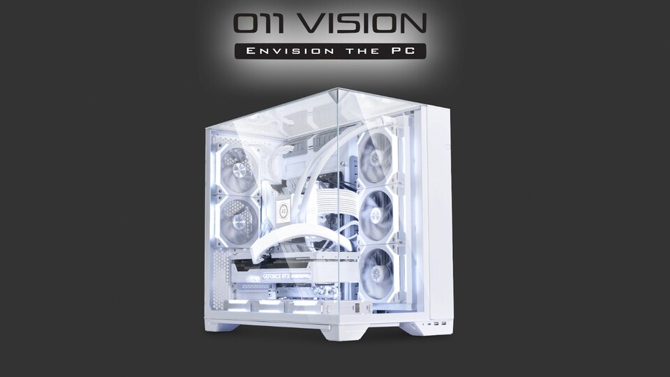 Aquarium oder Gaming-PC? Gläsernes PC-Gehäuse von Lian Li lässt tief ...