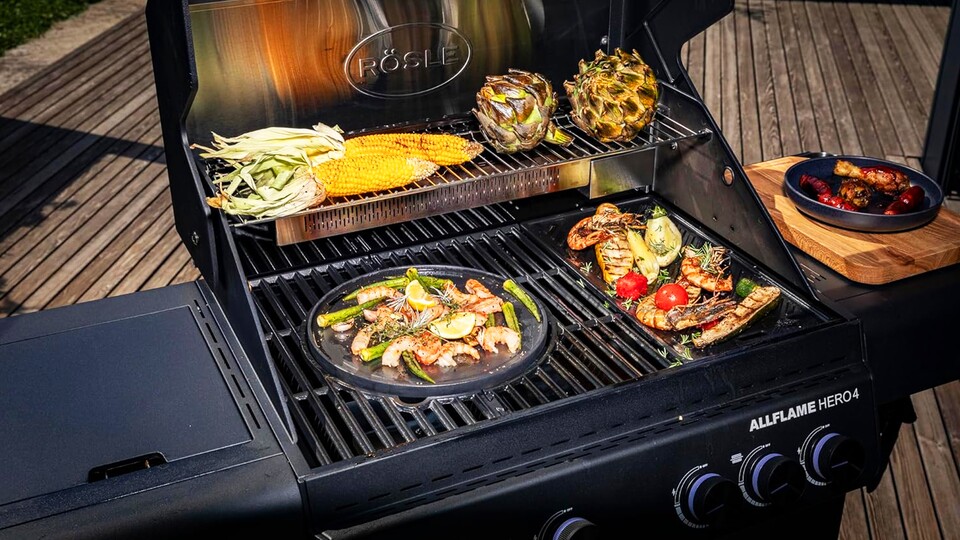 Deutscher Gasgrill-Liebling im Angebot: Rösle ALLFLAME jetzt günstiger!