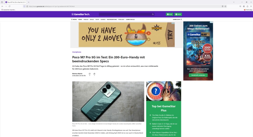 Der Zen-Browser ist mein neuer Favorit, weil er zwei Dinge so viel ...