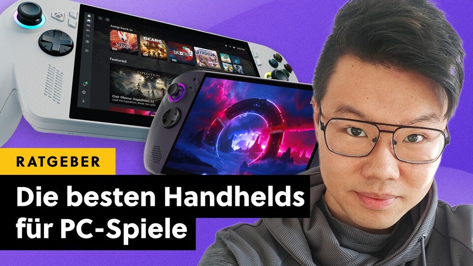 Die besten Gaming-Handhelds für PC-Spiele: Welches Gerät zu euch passt