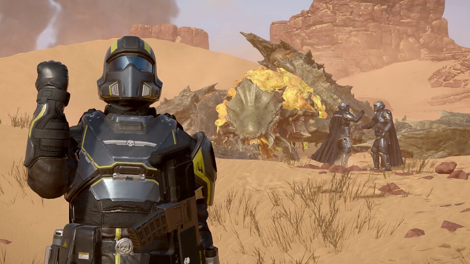 Helldivers 2: Systemanforderungen - Um Aliens zu jagen, braucht es ...