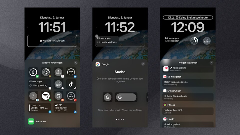 iOS: So einfach erstellt ihr euren ganz persönlichen Sperrbildschirm