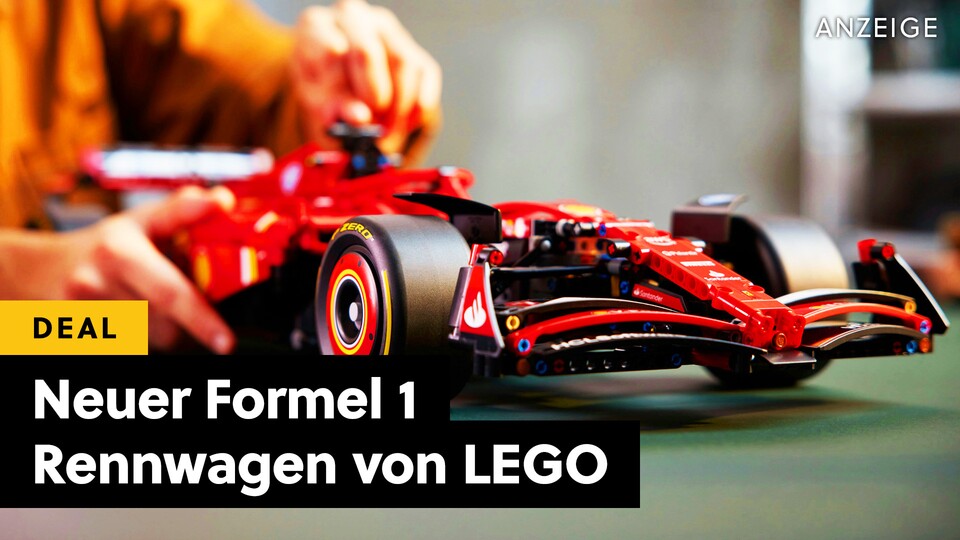 Am Samstag erscheint der neue Formel 1 Ferrari von LEGO Technic – doch ...