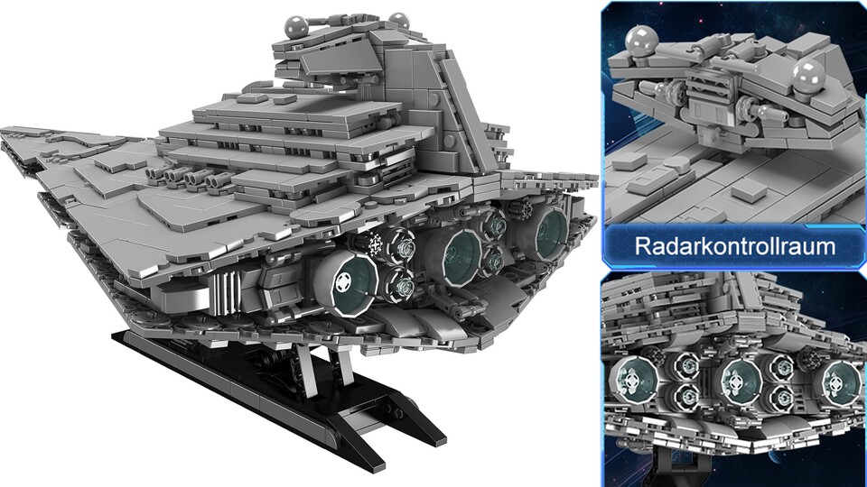 LEGO kann da einpacken: Star Wars Sternenzerstörer mit fast 2.000 ...
