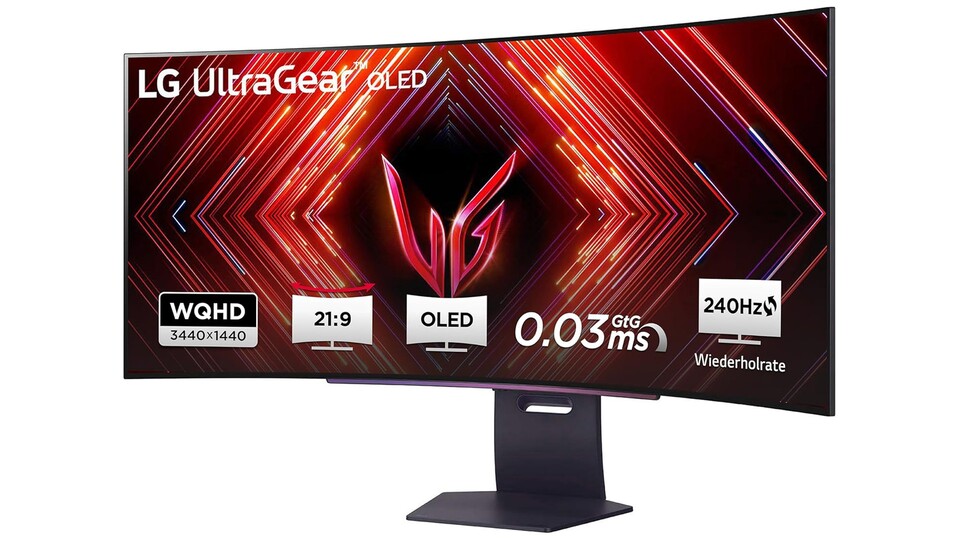 OLED, 240Hz und curved: Bei Amazon erwartet euch aktuell eines der krassesten Monitor-Angebote ...