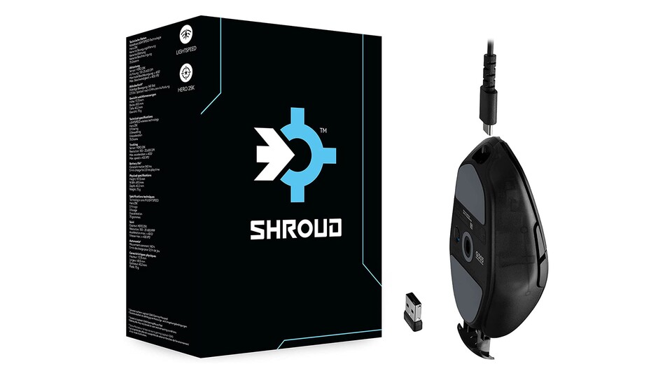 Logitech G303: Shrouds Wireless Gaming Maus günstig im Amazon Angebot