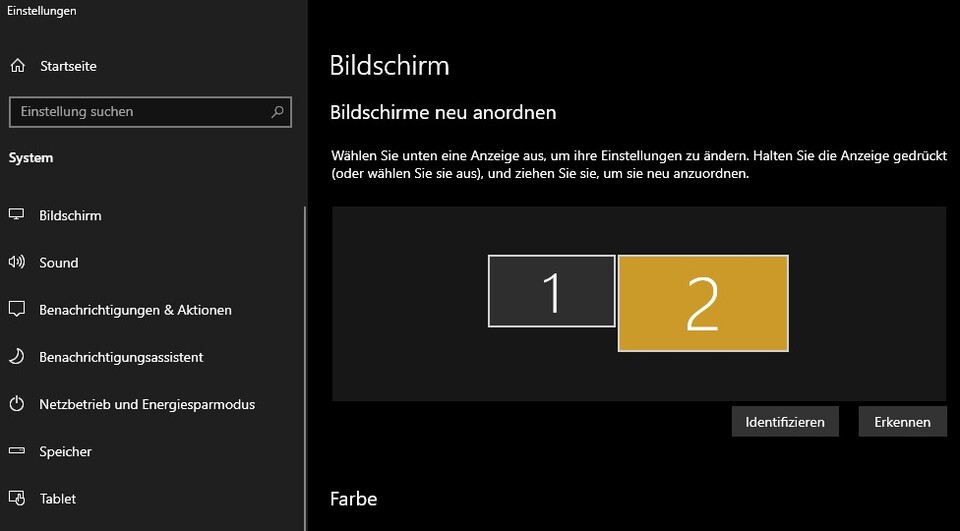Windows: Bildschirm 1 und 2 tauschen - Wie macht man das?
