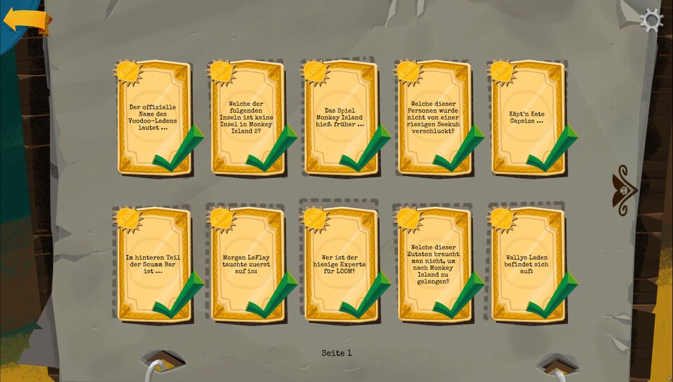 Return to Monkey Island Guide: Alle Achievements und Trivia-Fragen ...