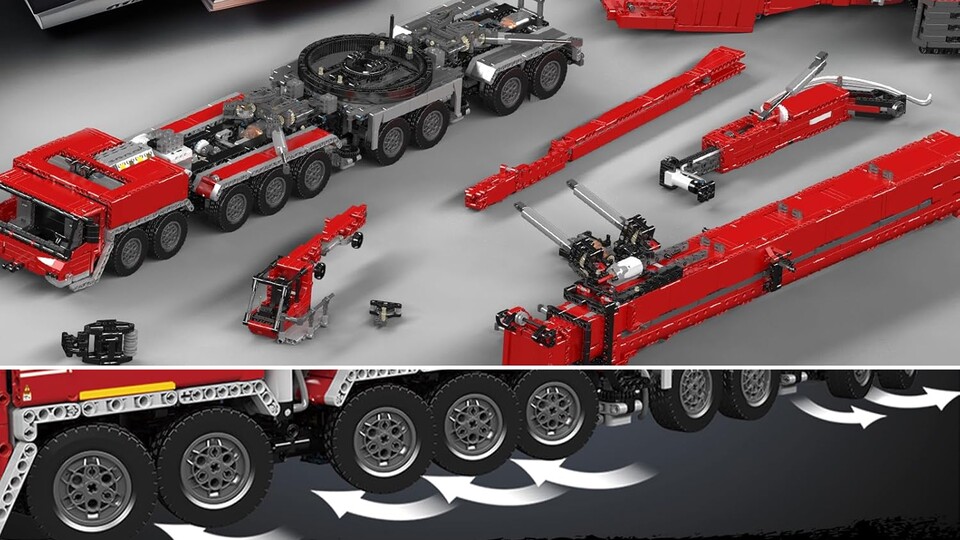 Groß, rot, schwer & ferngesteuert – Dieses Set ist kein LEGO ...