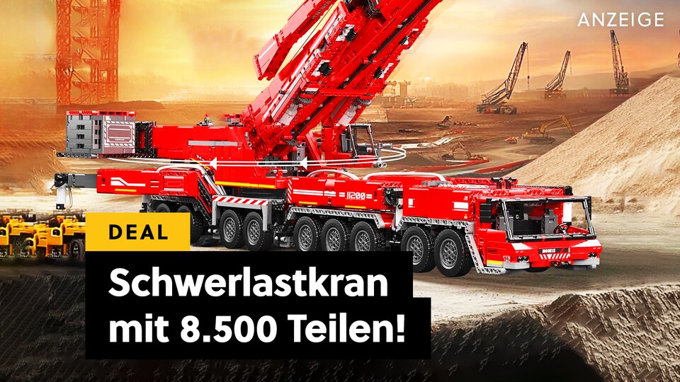 Groß, rot, schwer & ferngesteuert – Dieses Set ist kein LEGO ...