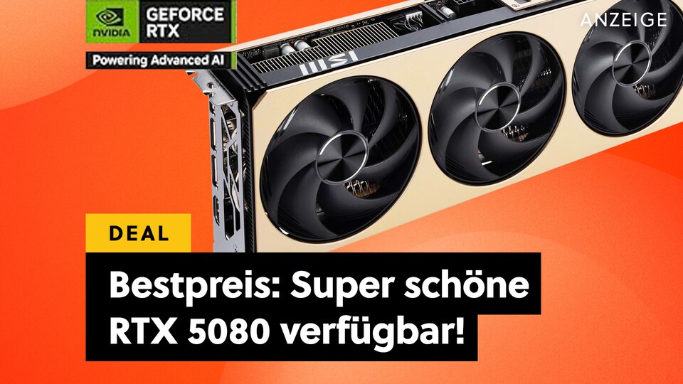 Wunderschöne RTX 5080 im Spring Sale bei Amazon? Die günstigste RTX 5080 auf dem Markt findet ...