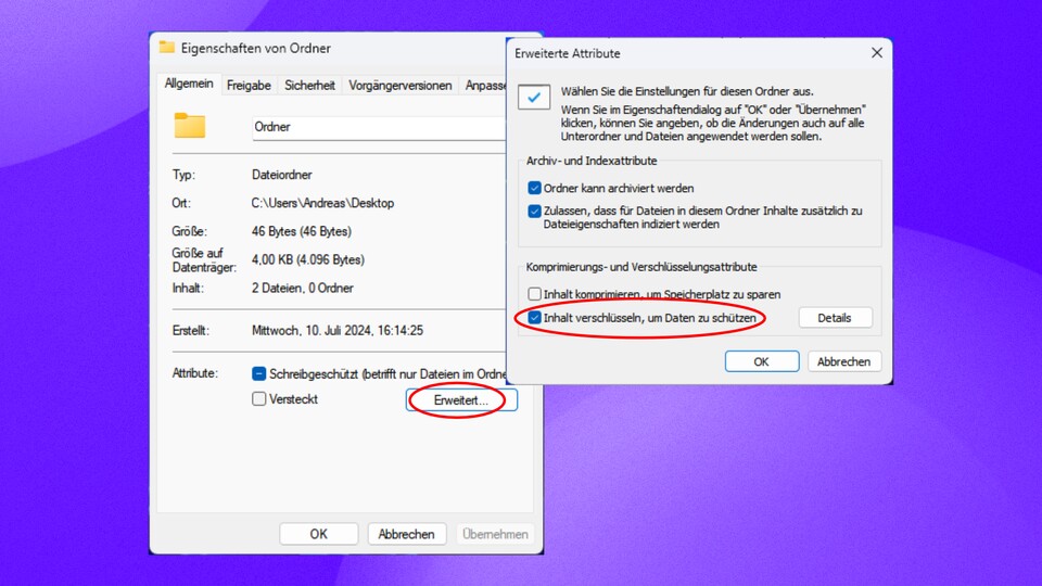 Windows Ordner mit Passwort schützen: So sichert ihr eure Daten vor ...