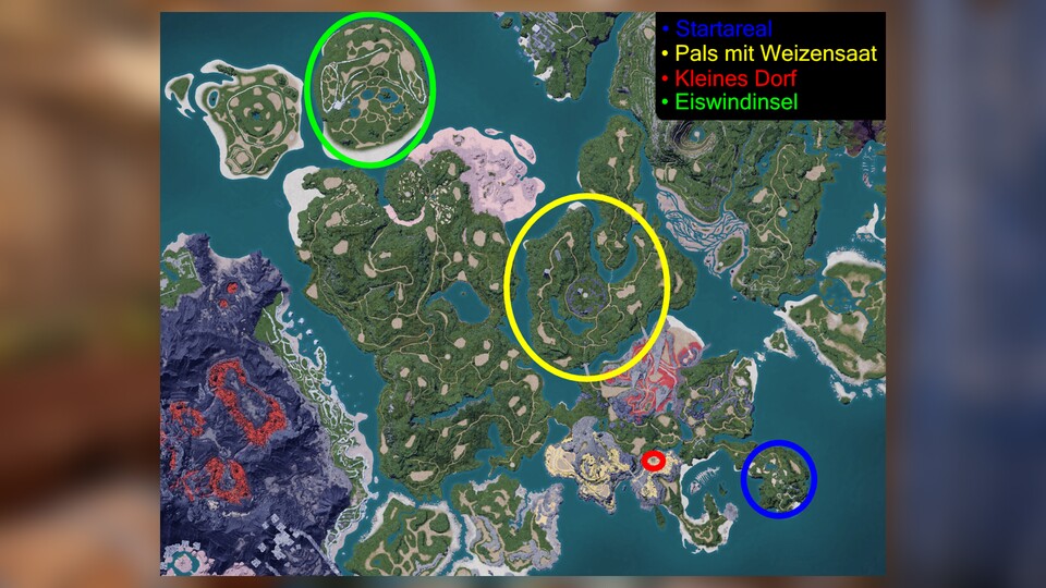 Palworld: Weizensaat finden und Weizen auf eurem Feld anbauen