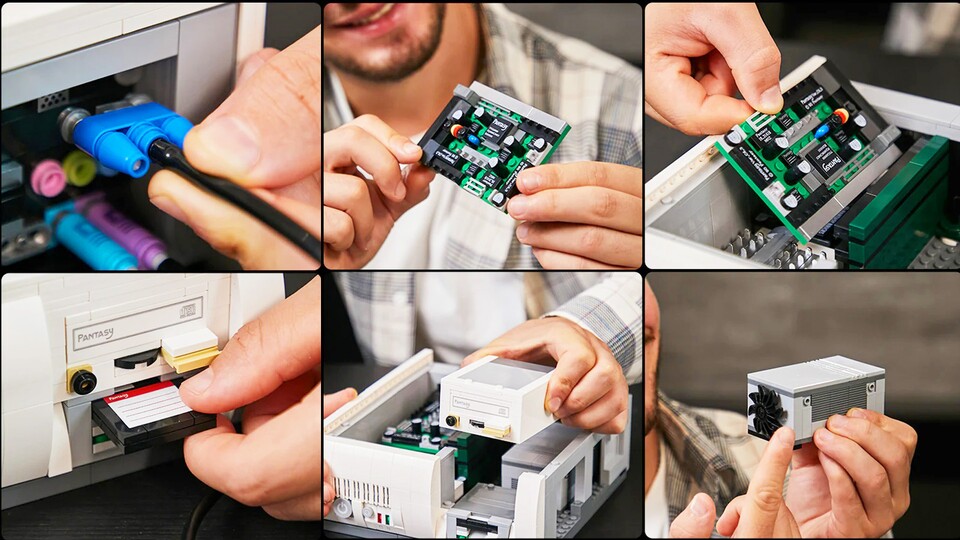 Absolute Retro-Nostalgie: Dieser 90er-PC aus über 1500 Teilen lässt ...