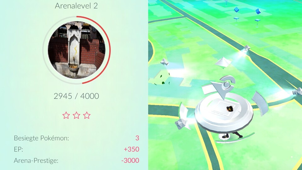 Pokémon GO - Arena-Kämpfe: PvP-Gefechte im Detail erklärt
