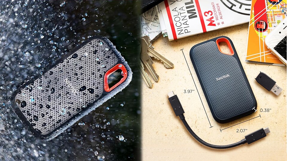 Diese externe Festplatte ist ein Ass im Ärmel: Kleiner als eine ...