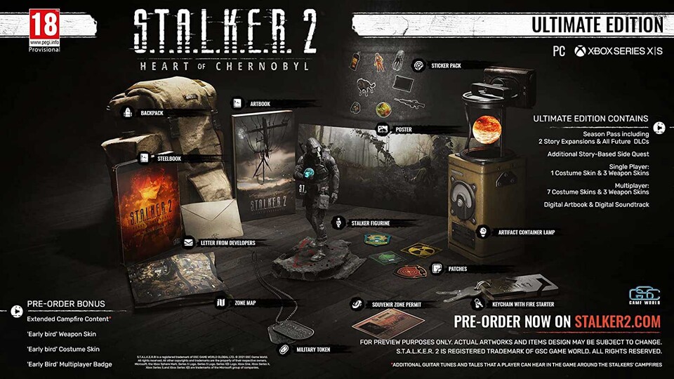 Stalker 2 vorbestellen: Jetzt Ultimate- & Collector's Edition kaufen