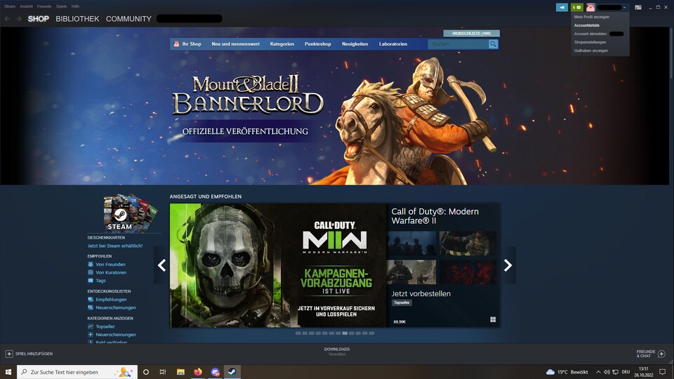 Steam Guide: So löscht ihr euren Account