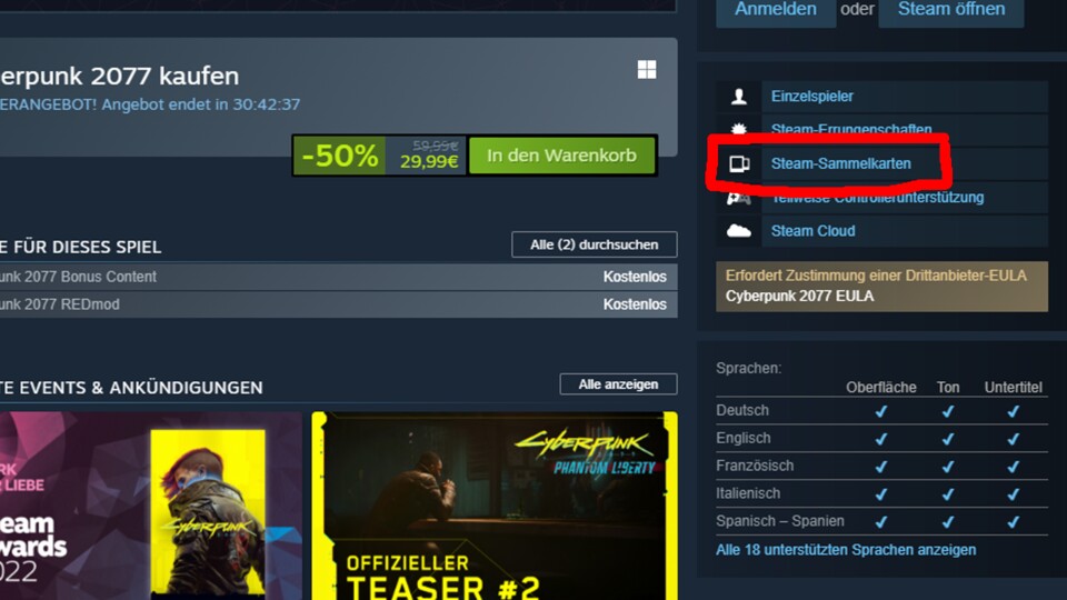 Steam Sammelkarten: Wie sie wirklich funktionieren - und was sie bringen