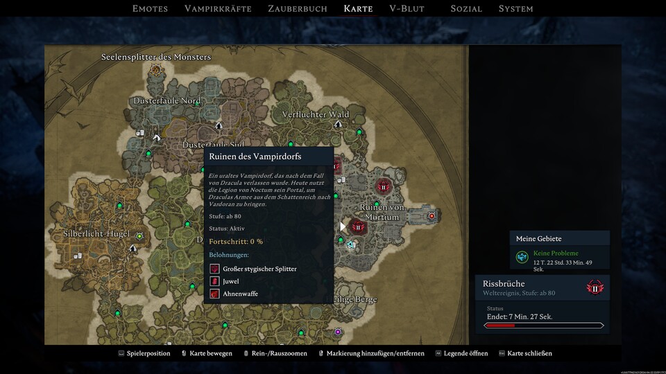 V Rising: So funktioniert das neue Endgame-Event Rift Incursions