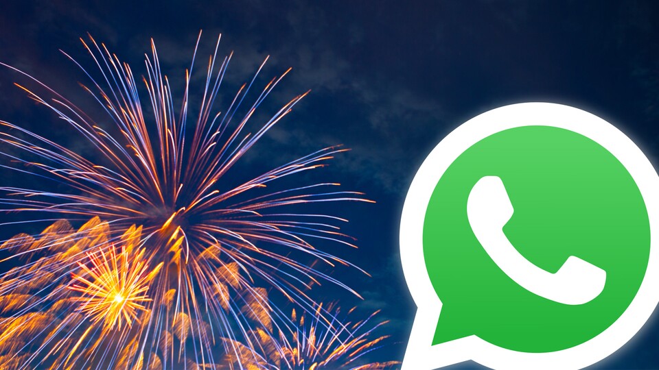 WhatsApp führt passend zu Silvester ein Standard-Emoji ein, das euch ...