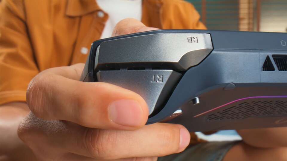 Ein High-End Handheld Gaming-PC mit OLED-Bildschirm ist gerade ...