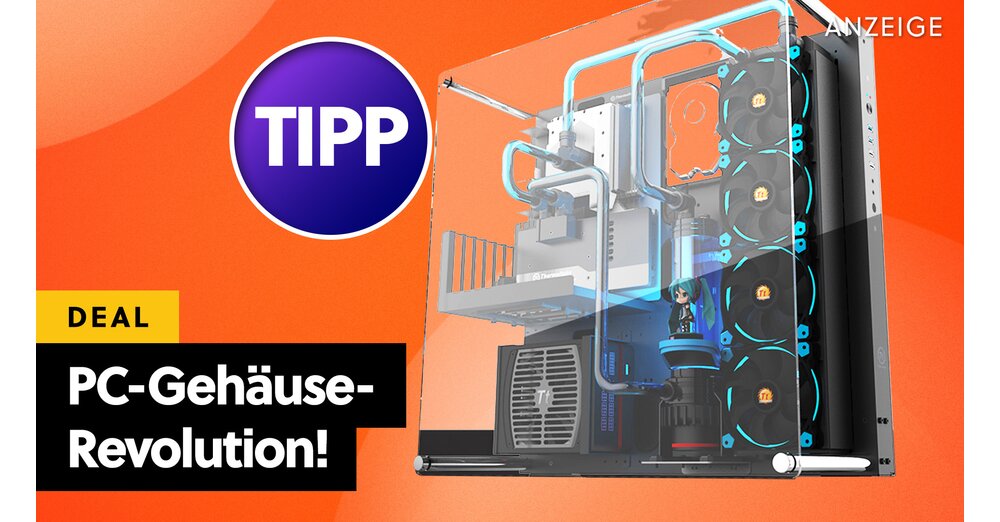 Ein neues und günstiges PC-Case revolutioniert den PC Marke Eigenbau - und verlegt ihn an die Wand!